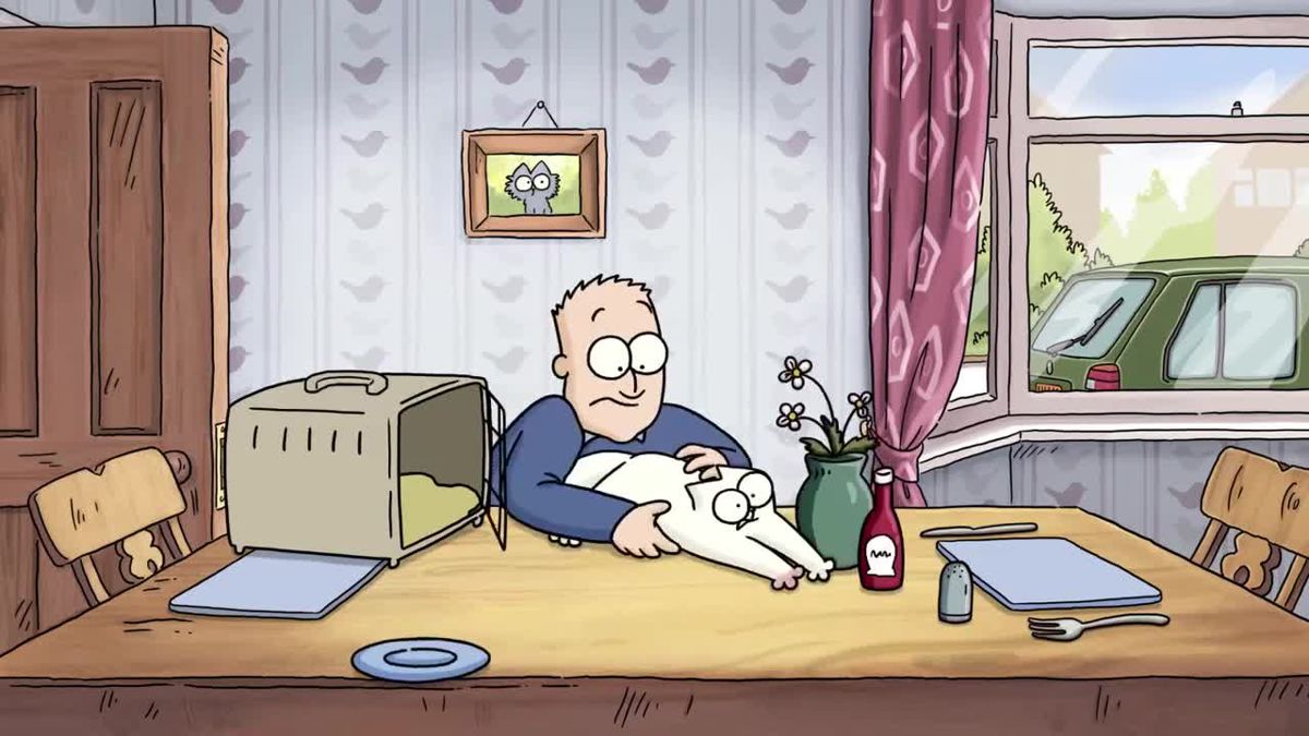 Simon's Cat: Off To The Vet - Simon's Cat | Curved Arrow