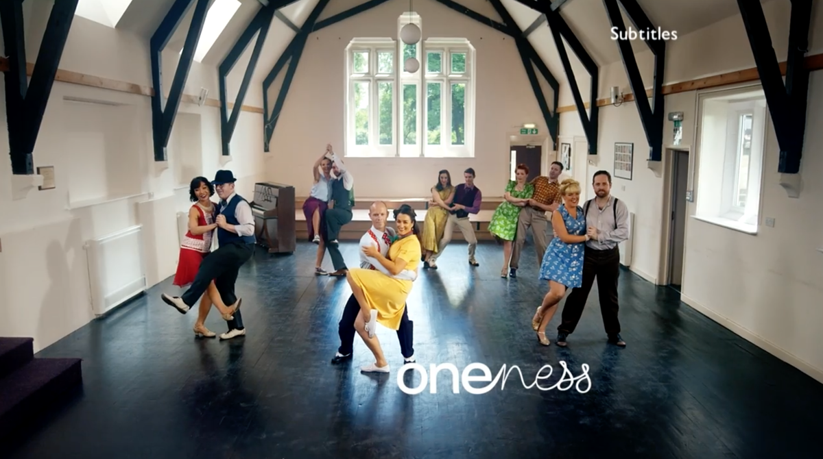 BBC Oneness - Swing Dancers - BBC One | Curved Arrow